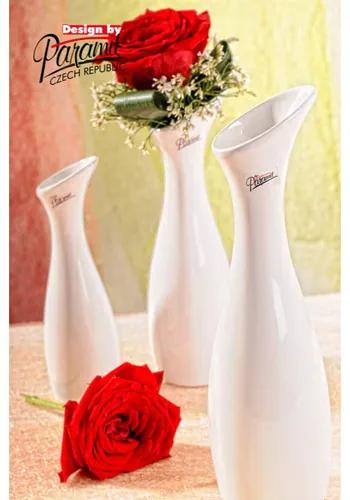 Paramit SOFFI Váza bílá 30 cm