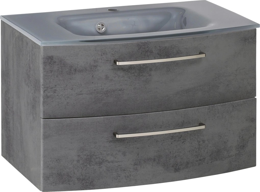 XXXLutz SKŘÍŇKA S UMYVADLEM, 80 cm Held - Online Only koupelnové skříňky - 000307010510