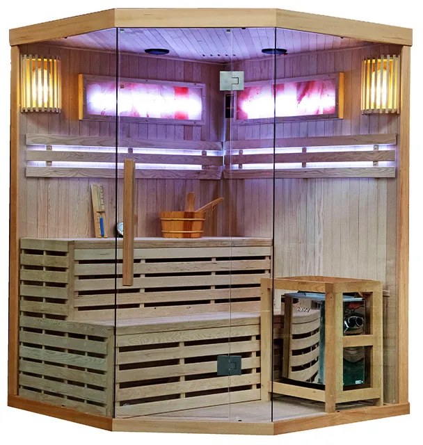 BPS-koupelny Finská sauna Relax  150x150, 4-5 osob