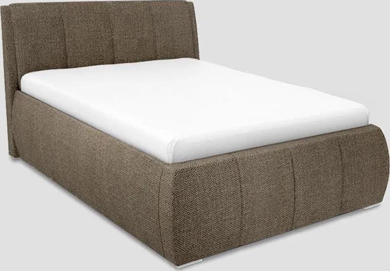 Dřevona - Elitte Čalouněná postel AVA EAMON UP s úložný prostorem, 140x200, LONDON 304