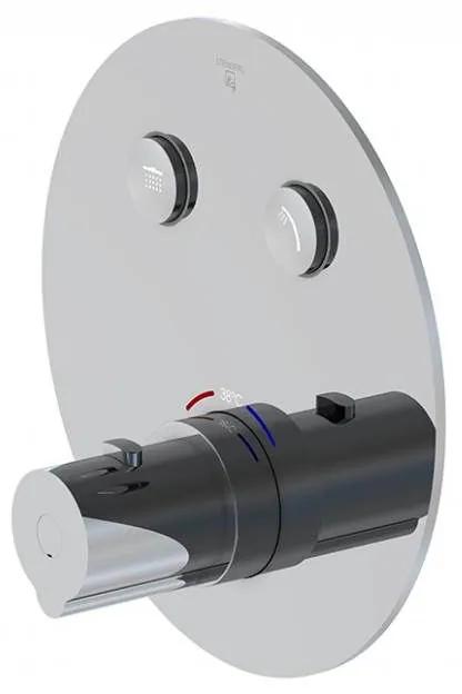 STEINBERG - Podomítková termostatická baterie se systémem PUSHTRONIC, 2 výstupy 390 4321