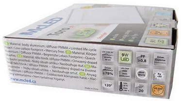 LED podhledové svítidlo McLED TORO S9 TS120-9W2700K-W-EN teplá bílá ML-412.001.33.0