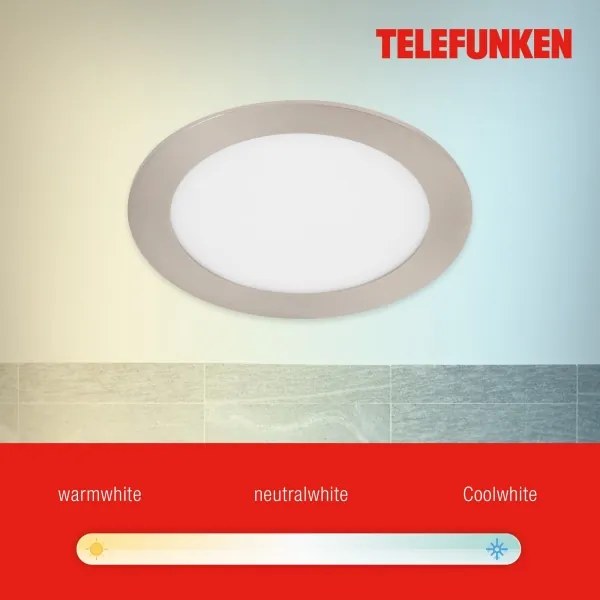 Telefunken 309402TF - LED RGBW Stmívatelné svítidlo LED/12W/230V IP23 Wi-Fi Tuya