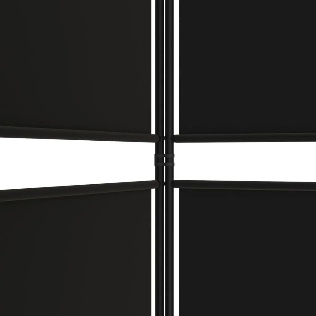 vidaXL 6dílný paraván 300x200 cm textil [350238] Barva: antracitová