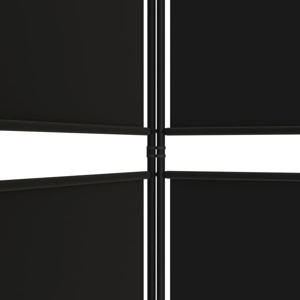 vidaXL 6dílný paraván 300x200 cm textil [350238] Barva: Bílá