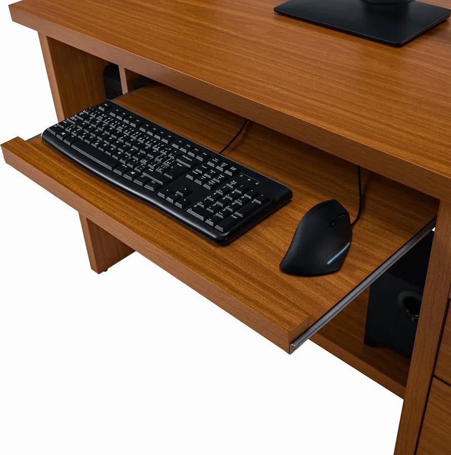 Tempo Kondela Kancelářský psací PC stůl OSCAR PC1, třešeň americká