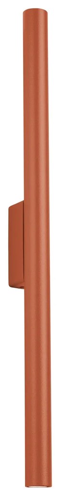 Nástěnné svítidlo Pastelo, 1x oranžové kovové stínítko