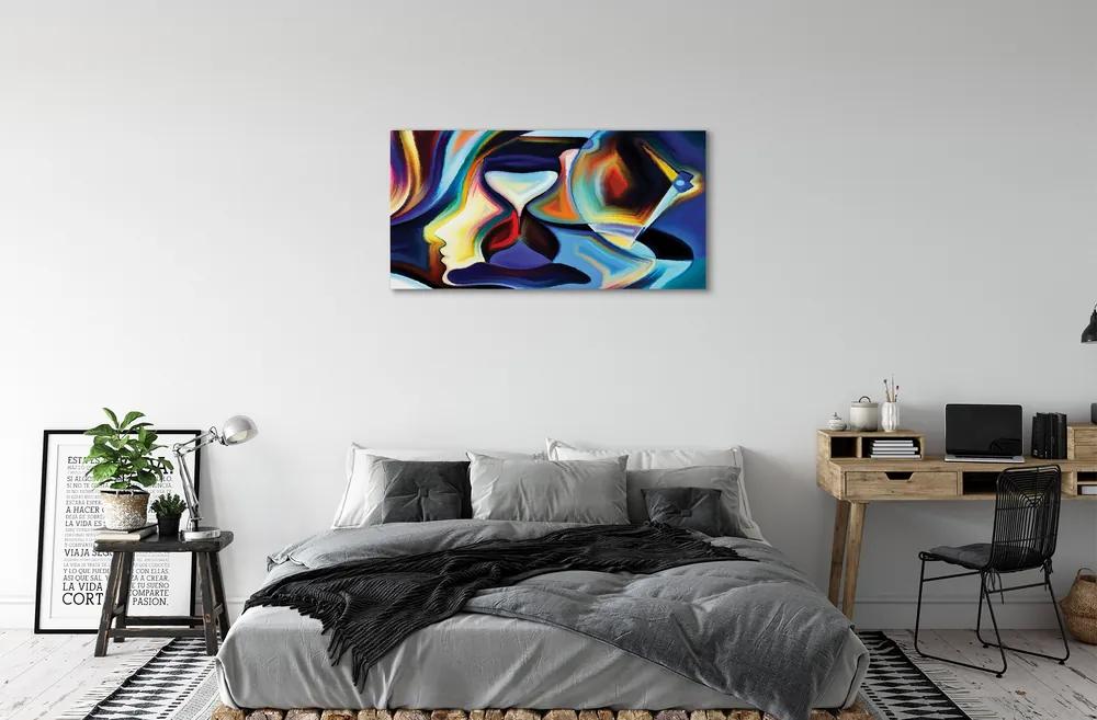 Obrazy na plátně Barvy obrazu 125x50 cm