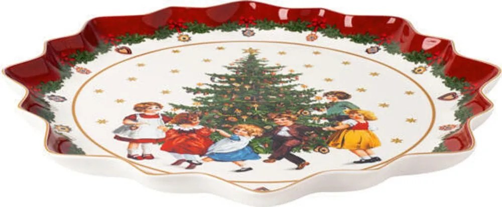 Toy's Fantasy talíř na cukroví, tančící děti, 39 cm, Villeroy & Boch