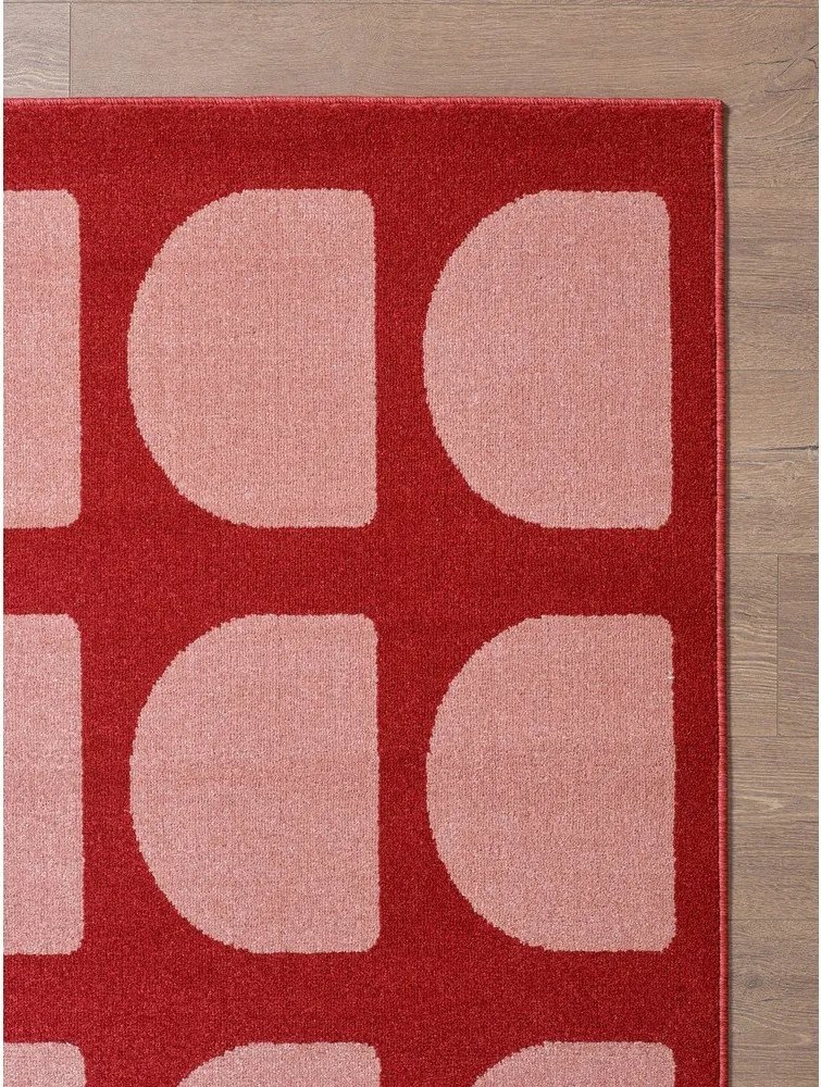 Červený/růžový koberec 120x170 cm Pomegranate – ESTE