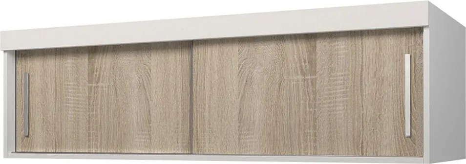 IDZ Nadstavba šatní skříně Vista (150 cm) Barva dřeva: Bílá
