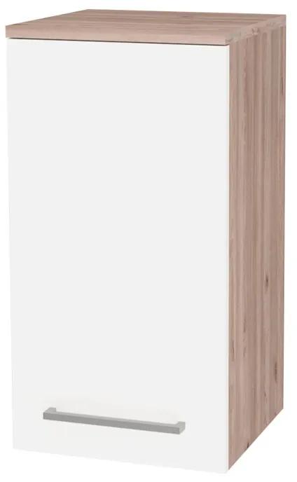 Mereo Bino koupelnová skříňka horní 63 cm, pravá, Multidecor, Dub Nelson CN696DNLS