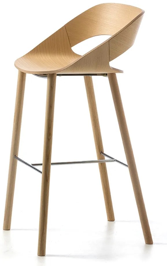 ARRMET - Barová židle KABIRA WOOD ST-4WL