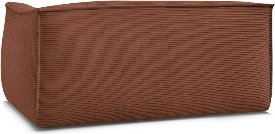 Oranžová manšestrová pohovka 170 cm Giorgia – Bobochic Paris