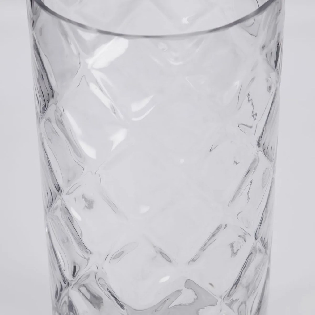 House Doctor Vysoká skleněná váza Bubble Clear, čirá barva, sklo