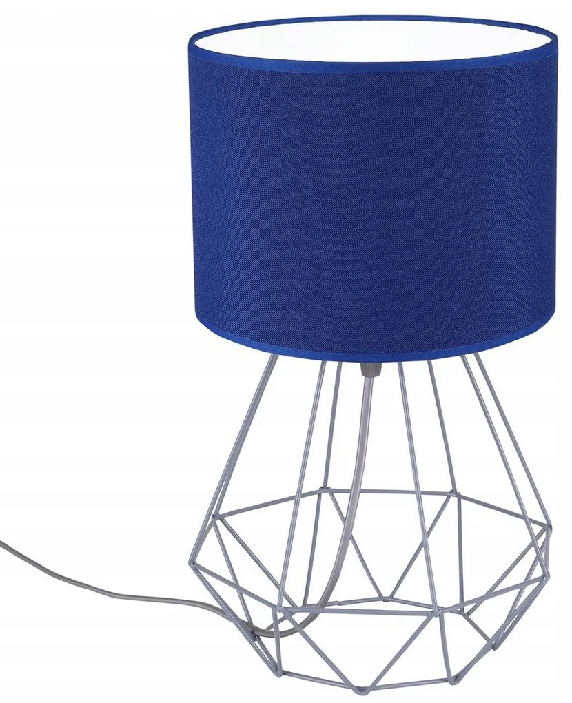 Stolní lampa INDIGO, 1x textilní stínítko (výběr ze 7 barev), (výběr ze 3 barev konstrukce)