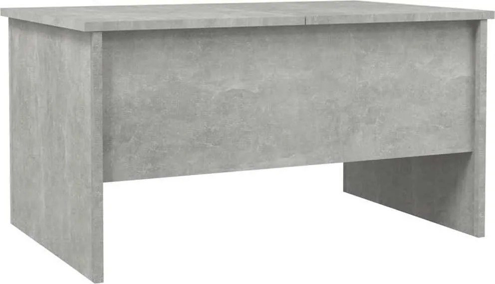 vidaXL Konferenční stolek 80 x 50 x 42,5 cm kompozitní dřevo [809732] Barva: bílá s vysokým leskem