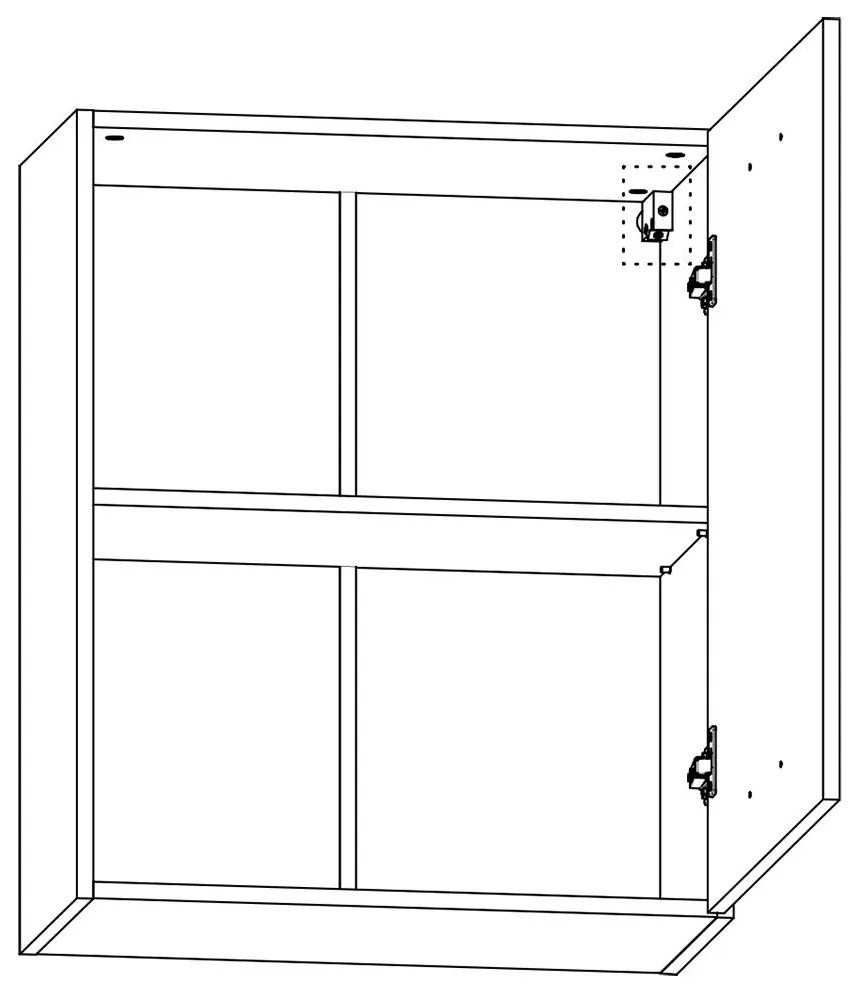 Kuchyňská linka LANGEN ap | 160 cm | PUSH OPEN | artisan