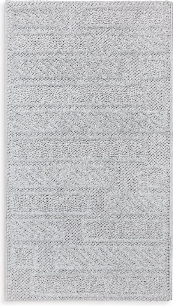 Koberec Porto1, 80x150 cm, stříbrný