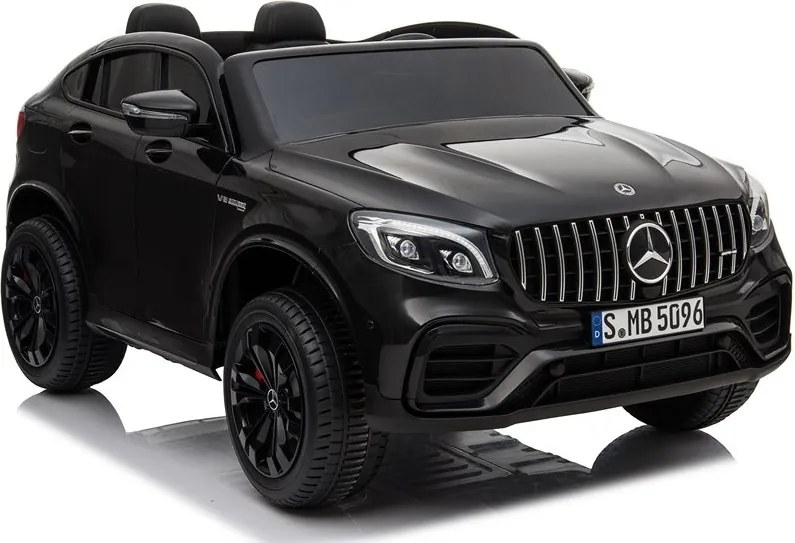 LEAN CARS Elektrické autíčko Mercedes GLC 63S MP4 černé lakované