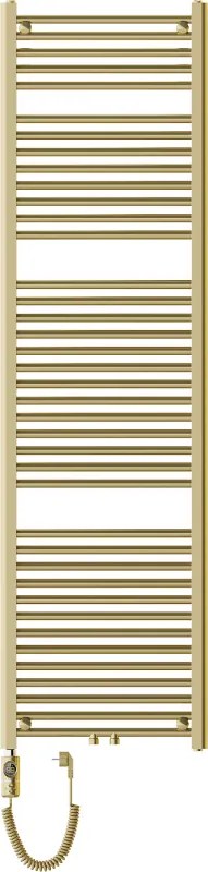Mexen Mars, elektrické topné těleso 1800 x 500 mm, 600 W, zlatá lesklá, W110-1800-500-2600-50
