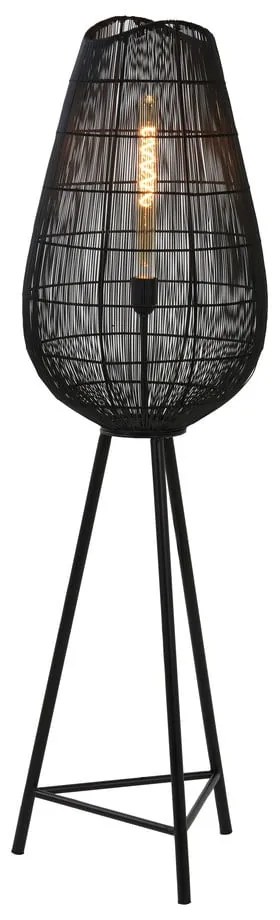 Černá stojací lampa (výška 128 cm) Yumi – Light &amp; Living