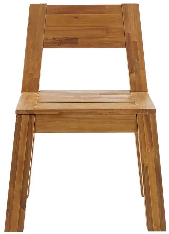 Zahradní židle LIVIGNO (světlé dřevo). 1026930