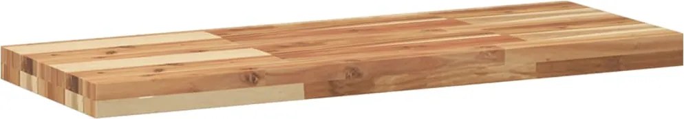 Plovoucí police 2 ks 80 x 30 x 4 cm olejované akáciové dřevo 3279612