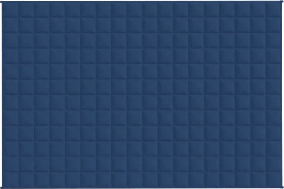 Zátěžová deka modrá 122 x 183 cm 5 kg textil 3154847