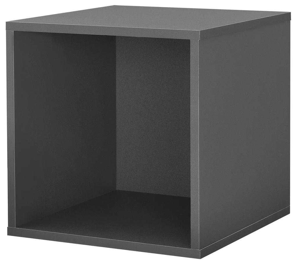 [en.casa]® Variabilní designový systém - skříňky / poličky - 30x30x30 cm - šedé