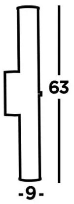 Searchlight 63126-1BK - LED Koupelnové svítidlo CLAMP LED/23W/230V IP44 černá