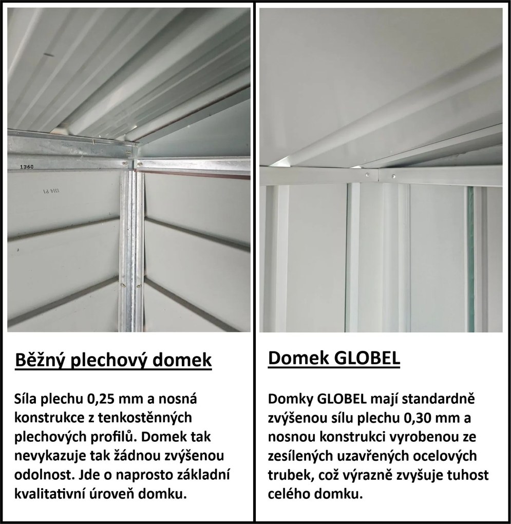 LANIT PLAST, s.r.o. domek GLOBEL 1019 ANTRACIT LG2531