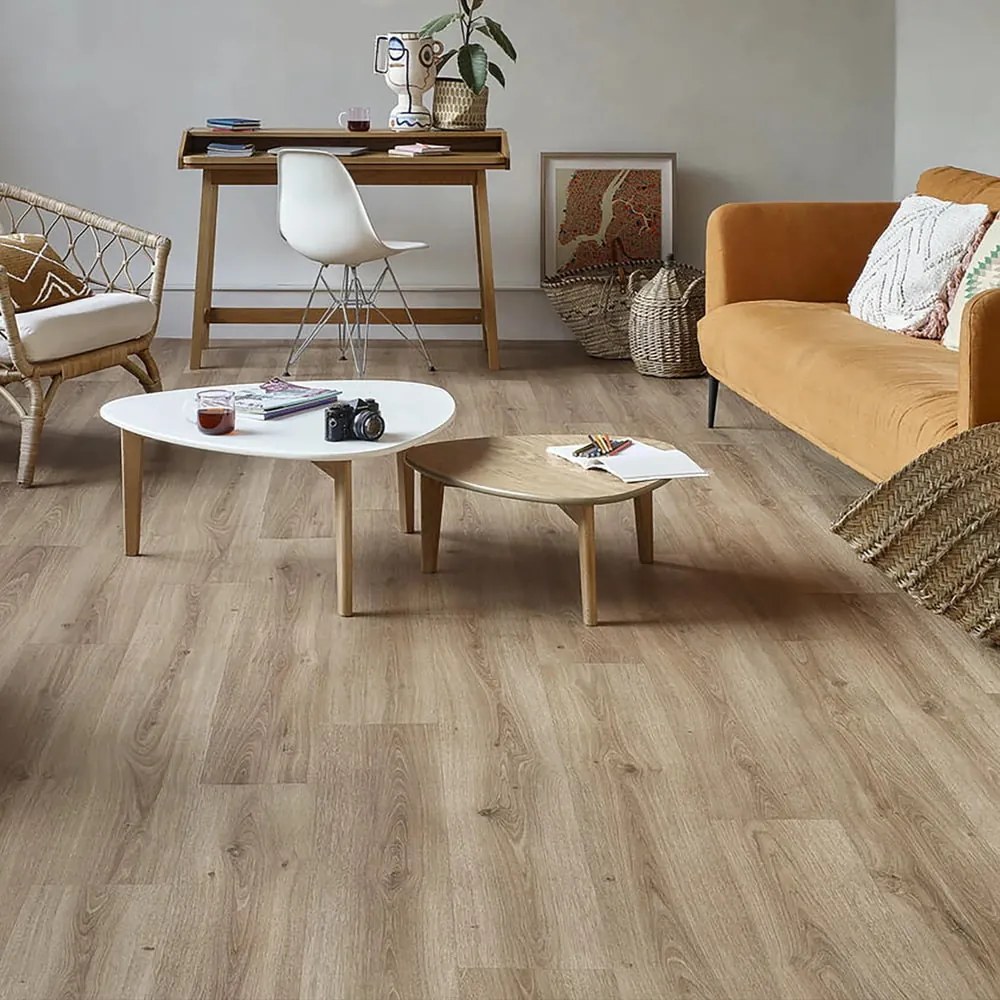 TARKETT PVC podlaha - lino ICONIK 280T Powell Oak Bronze ŠÍŘKA: 4 m, POUŽITÍ: Bytové