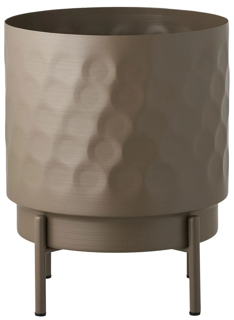 House Nordic Květináč FLOWERPOT hnědý ø21 cm