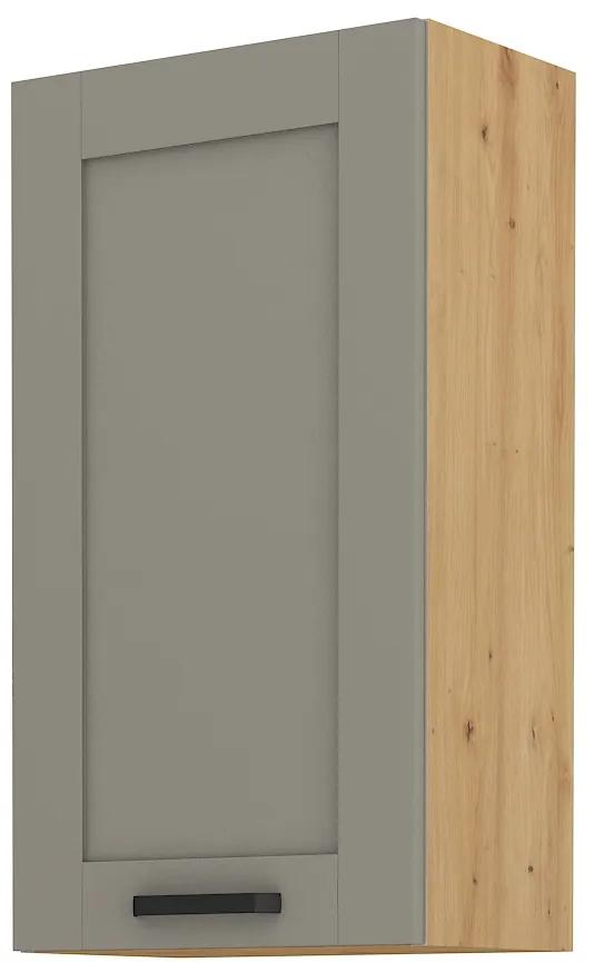 Horní kuchyňská skříňka Lucid 50 G 90 1F (dub artisan + claygrey). 1045506