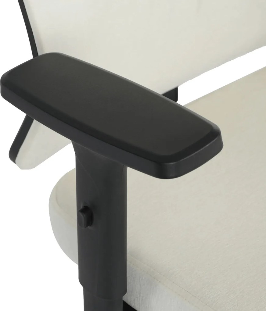 Ergonomická kancelářská židle ARLO - béžová látka