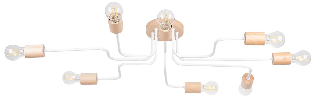Sollux Lighting Lustr TIMBO 8 bílý