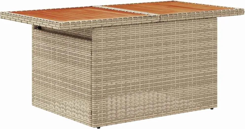 Sada zahradních pohovek 7 ks Beige a šedá 3350032