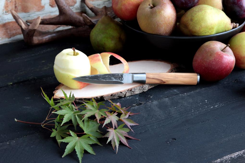 Ručně vyráběné nože z oceli Forged | Sun System Odkrajovací nůž Olive