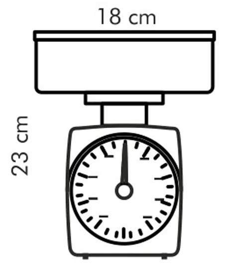 TESCOMA Kuchyňská váha ACCURA 5,0 kg