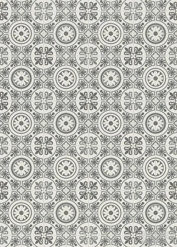 Breno PVC SLIMTEX Lagos 909D - ornamentální dlaždice, šíře 100 cm
