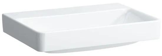 Laufen Pro S Umyvadlo broušené 65 x 46,5 cm bez otvoru a přepadu, bílá H8169640001421