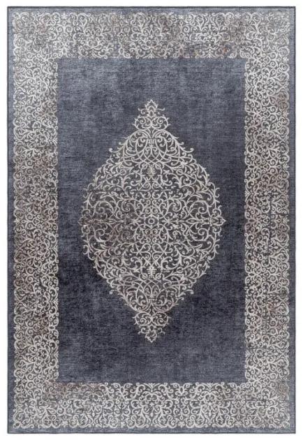 Vopi | Kusový koberec Fiesta 4303 black - 120 x 170 cm