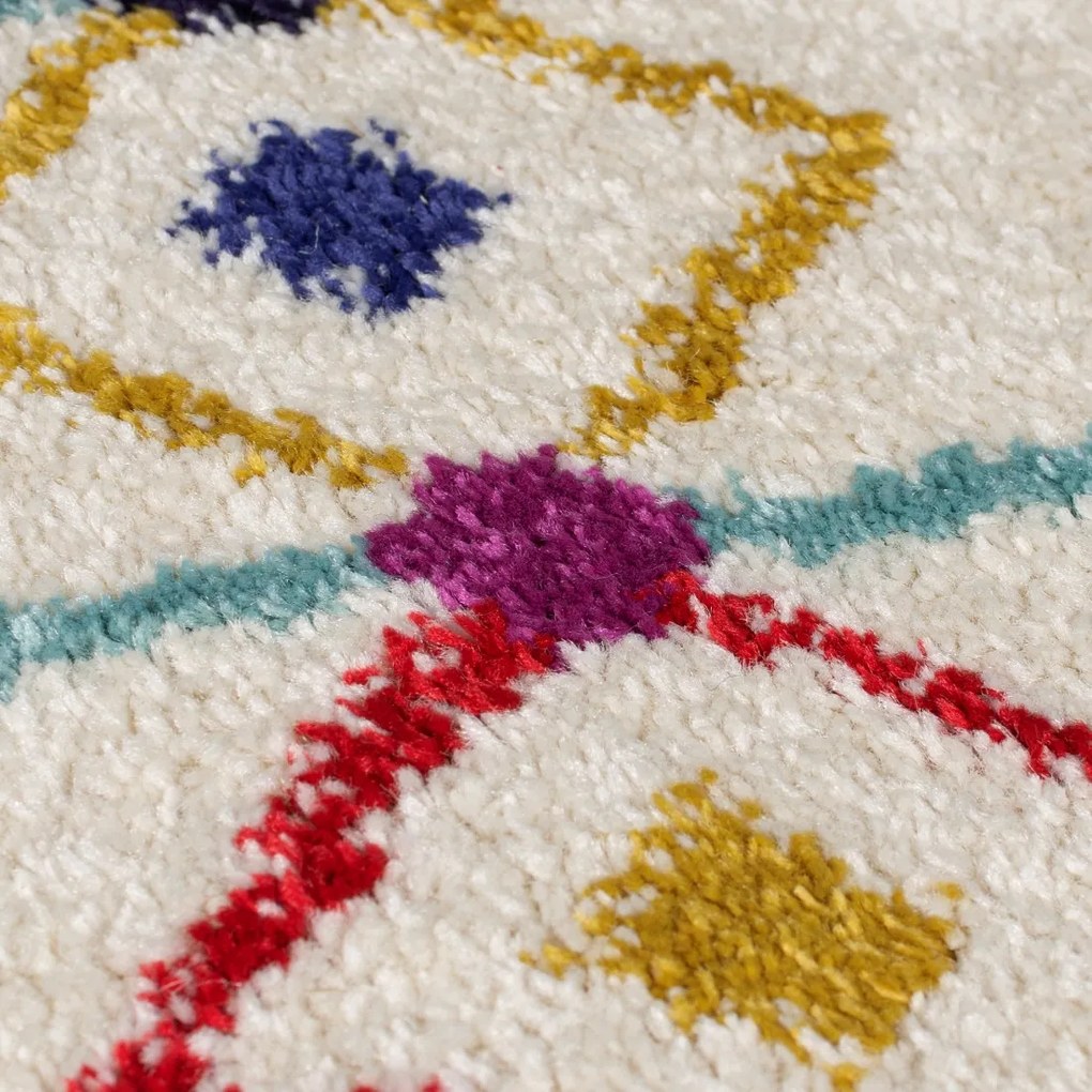 Flair Rugs, Kusový koberec Menara Prairie Berber, 200x290, vícebarevná, ložnice