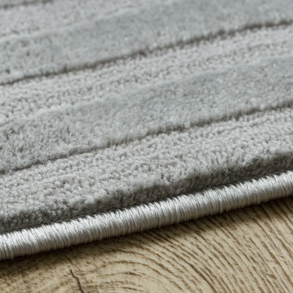 Dywany Łuszczów, Kusový koberec Balance 1921 grey, 160x220, šedá, ložnice