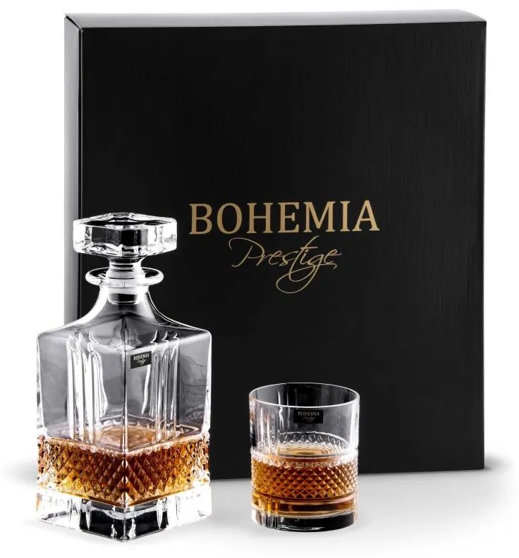 BOHEMIA PRESTIGE ELEGANTE WHISKY SADA 1+6 KS