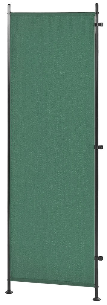 Paraván 5 dílný 270 x 170 cm zelený NARNI Beliani