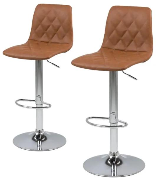 Barová židle Dimur II - set 2 ks Light brown