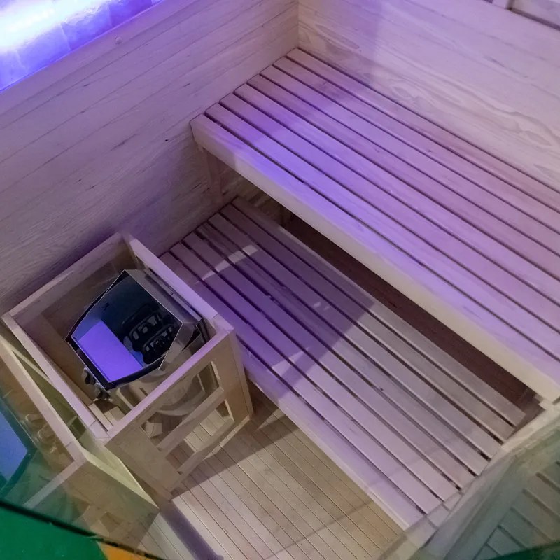 BPS-koupelny Finská sauna Relax HYD-4782 120x120, 2 osoby