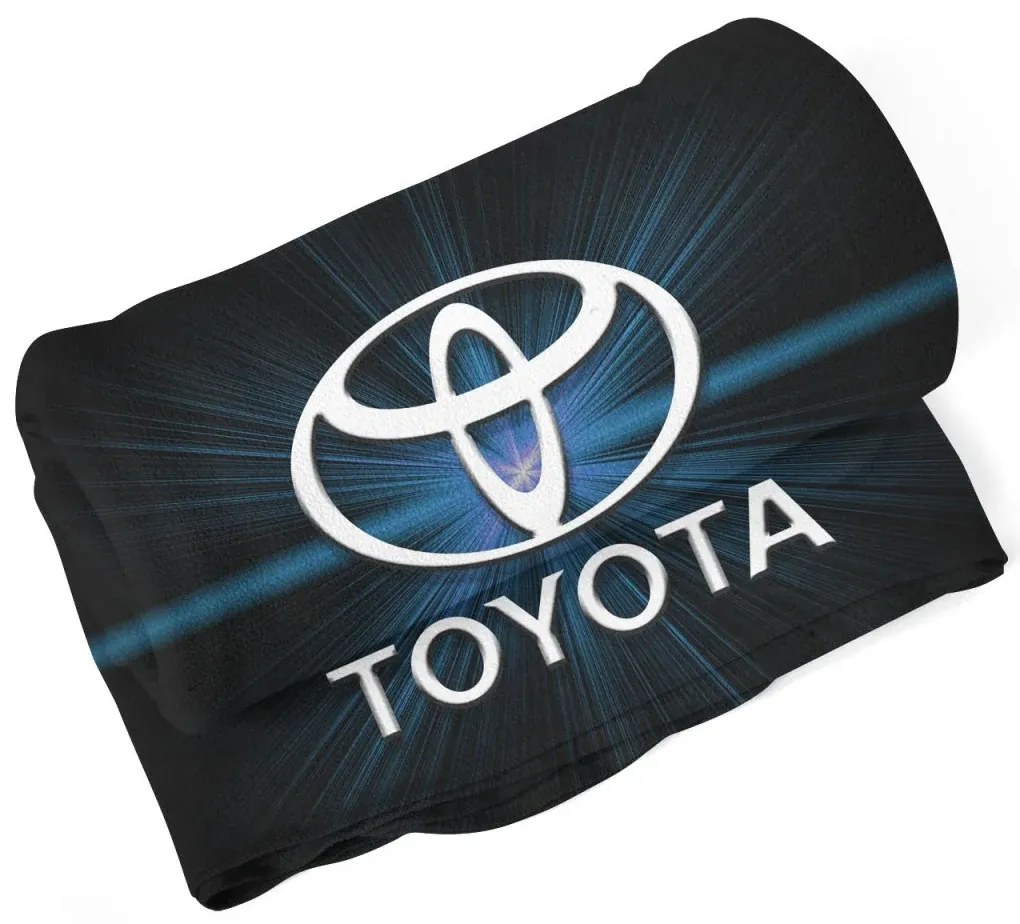 Sablio Deka Toyota Blue Glow - 150x120 cm